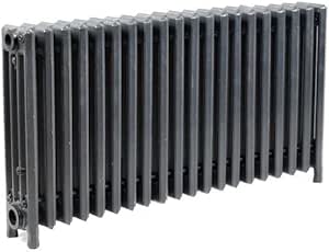 Cast Iron Radiator, 19" Height, 4-7/16” Depth, 35" Length, 4-Tube ...