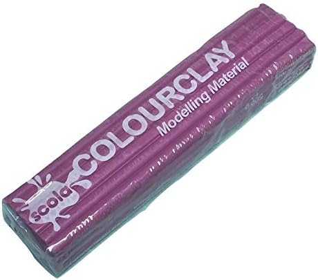 3 x Scola Colour Clay 500g Re-Usable Non Hardening Animation Modelling ...