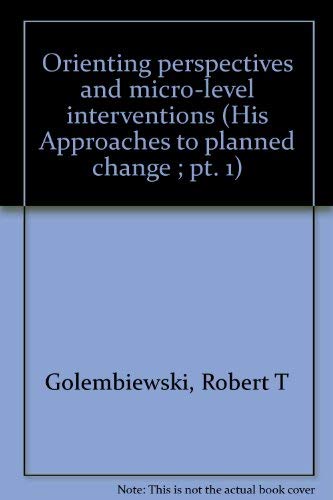 Orienting perspectives and micro-level interventions (His Approaches to ...