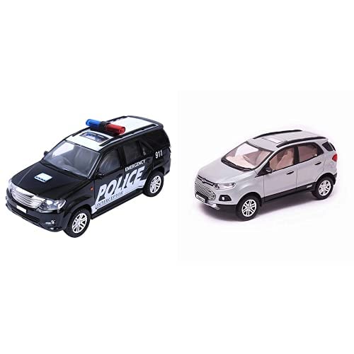 Centy Toys Police Interceptor Fortune Pull Back Toy, Black & Echo ...