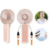 Amazon.com: ISFOFO Mini Handheld Fan 1 Pack, Portable Fan 4 Speeds ...