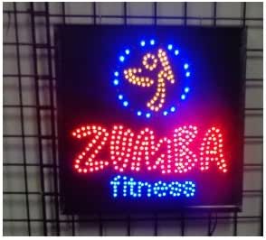 Zumba Led Light Sign (Big 19" x 19") - Amazon.com