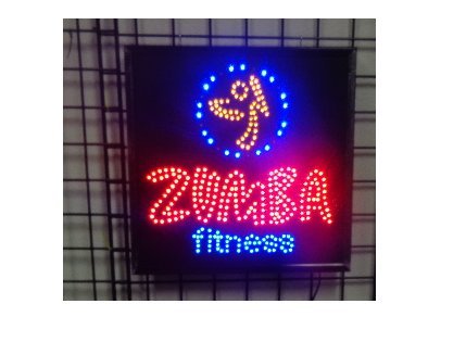 Zumba Class Cancelled Sign