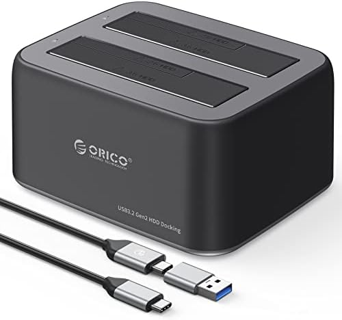 ACASIS 2 Bay External Hard Drive RAID Enclosure for 2.5/3.5" SATA HDD ...