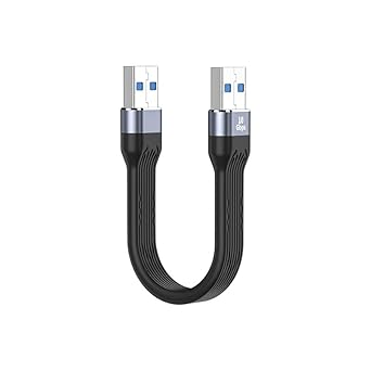 Amazon.com: USB to USB Cable [13cm 5 inch],USB 3.0 Male to Male Type A ...
