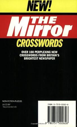 New Mirror Crossword Vol 9: No.9 (The New "Daily Mirror" Crossword Book ...