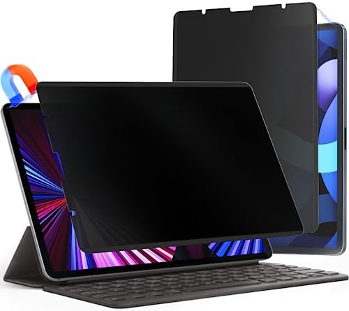 Amazon.com: Upgraded 360° iPad Pro 12.9 inch Privacy Screen Protector ...