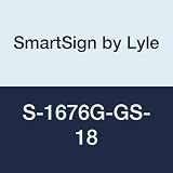 ・ブランド:SmartSign・モデル:S-1676G-GS-18・製造元/メーカー部品番号:S-1676G-GS-18