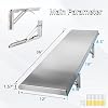 Folding Concession Shelf, Stainless Steel Drop Down Serving Food Shelf ...