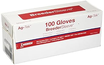 Neogen IDEAL D Disposable Obstetrical Artificial Insemination Gloves, 4 ...