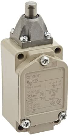 Omron WLD-TS General Purpose Switch, Standard Load, Ball Plunger, 1/2 ...
