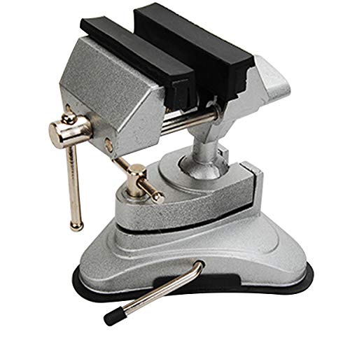KATSU Mini Vacuum Base Vise 70mm Portable Multi Angle Pivoting Table ...