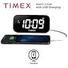 Amazon.com: Timex Alarm Clock with Large Display and 5W USB Charging ...