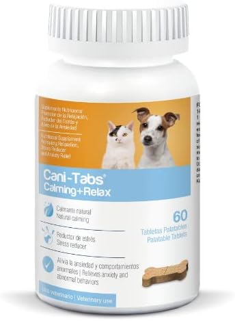 petmedica Cani tabs Calming - Relax 60 Tab Reductor de estrés. : Amazon ...