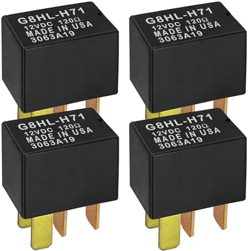 Amazon.com: Relay G8HL-H71 (Pack of 4), Automotive Relay 12VDC 39794 ...