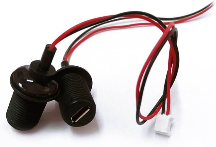 Amazon.com: Waterproof Micro USB Connector IP67 5pin Female M12 to JST ...