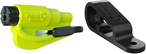 Amazon.com: resqme and Dashboard Clip Pack The Original Emergency Keychain Car Escape Tool, 2-in ...