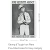 Amazon.com: Aikeory Novelty Fife Security Agency Metal Tin Sign Andy ...