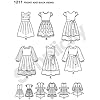 Simplicity Sewing Pattern 1211: Child's and Girls' Dress in Two Lengths ...