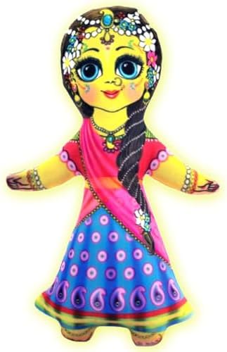 Buy Vrindavanstore.in Shri Radha Doll – Non-Toxic & Washable Plush Toy ...