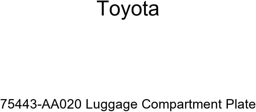 Amazon.com: Genuine Toyota 75443-AA020 Luggage Compartment Plate ...