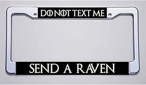 Amazon.com: License Plate Holder for Game of Thrones Fans! for DO NOT ...