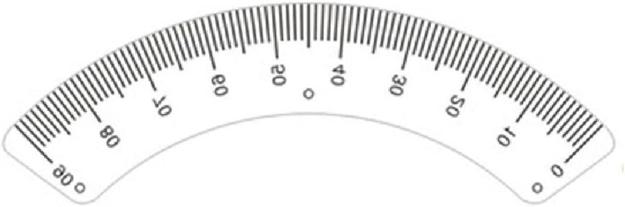 Small Protractor Milling Machine Part Angles Plate Scale Ruler 45 ...