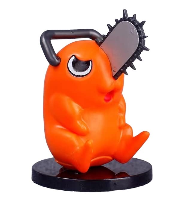 Blue Aura Chainsaw Man Pochita Action Figure Height -7 CM for Anime ...