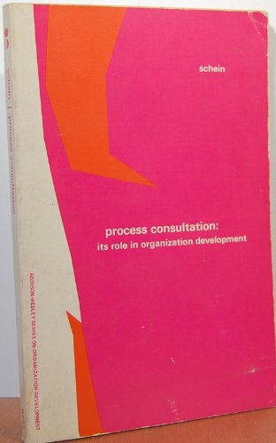 Amazon.com: Process Consultation: It's Role in Organization Development ...