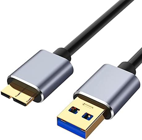 Amazon.com: JSAUX Hard Drive Cable [2 Pack,0.3M+1M] USB 3.0 A to Micro ...