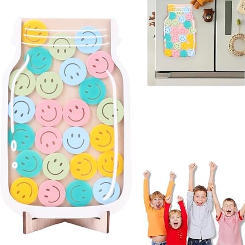 Smiley Face Reward Behavior Jar for Kids,Reward Jar for Classroom ...