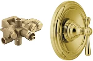 Moen T3111P-3520 Kingsley Moentrol Tub/Shower Valve Trim Kit with Valve ...