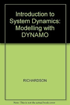 Amazon.com: Introduction to System Dynamics Modeling With Dynamo ...