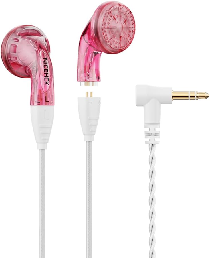 Amazon.com: NICEHCK YDX 3.5mm Wired Earbuds with 0.78mm 2Pin Detachable ...