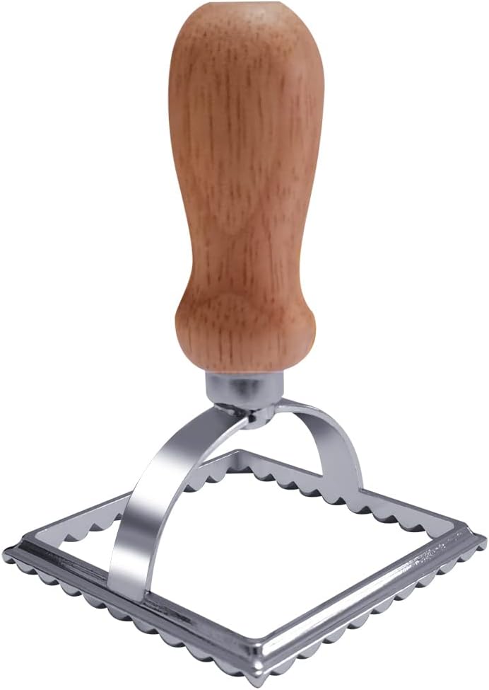 Amazon.com: Eppicotispai 4-Inch by 2-Inch Aluminum Oval Ravioli Stamp ...