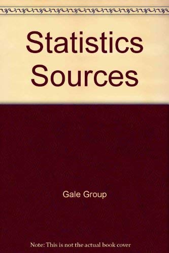 Statistics Sources 2000: O'Brien, Jacqueline Wasserman, Wasserman ...