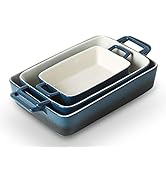 Amazon.com: KOOV Bakeware Set, Ceramic Baking Dish, Rectangular Baking ...