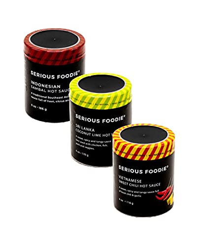 Buy Serious Foodie Asian Spicy Condiments Set - Hot sauces from ...