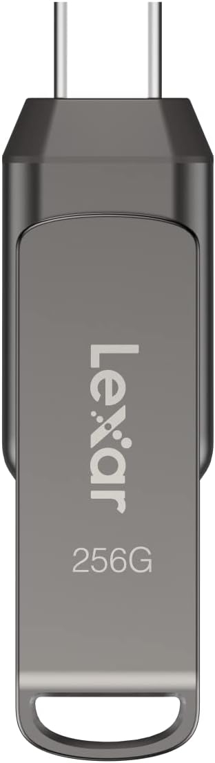 Amazon.com: Lexar 256GB JumpDrive Dual Drive D400 USB 3.1 Type-C and ...