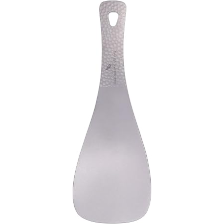 Amazon.com | Boundless Voyage Titanium Rice Spoon Short Handle Spoon ...