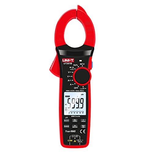 Snapklik.com : UNI-T Digital Clamp Meter UT207B Inrush Current AC/DC ...