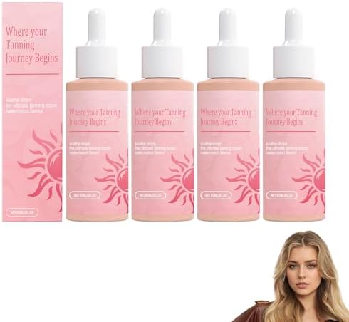 Amazon.com : Sunless Tanning Drops To Drink - Natural Glow Boosting ...