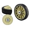 GLOBALHUT Lawn Mower Caster Wheel, Universal Wheel For Push Lawn Mower ...