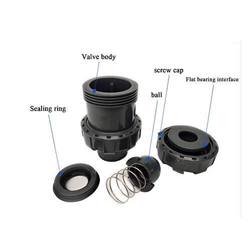 Pool Ball Valve Swimming Pool Non Return Valve Water PVC Check Valve ...