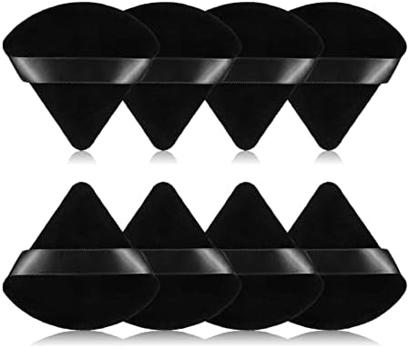 Amazon.com : 8 Pieces Triangle Powder Puff Face Soft Triangle Makeup ...