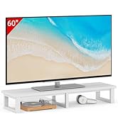 Amazon.com: YAOHUOO 45" Large TV Riser with Fabric Drawers for 32-60 ...
