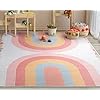 Amazon.com: Well Woven Kids Rugs Crescent Rainbow 3'3" x 5' Multi Color ...