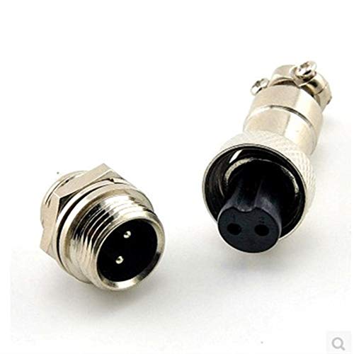 Buy 1Set Gx12 Butt Type Aviation Plugs Sockets 2/3/4/5/6 Pin Rs765 12Mm ...