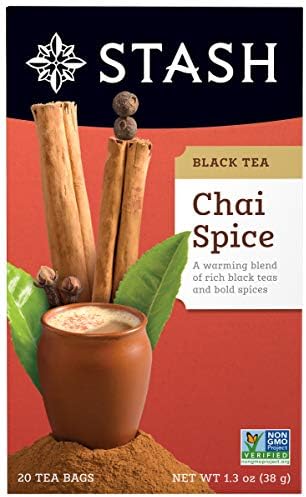 Amazon.com : Stash Tea Chai Spice Black Tea, 20 ct : Grocery & Gourmet Food