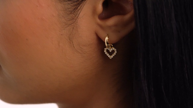 Watch Ted Baker London Amora Crystal Halo Heart Huggie Earrings on ...